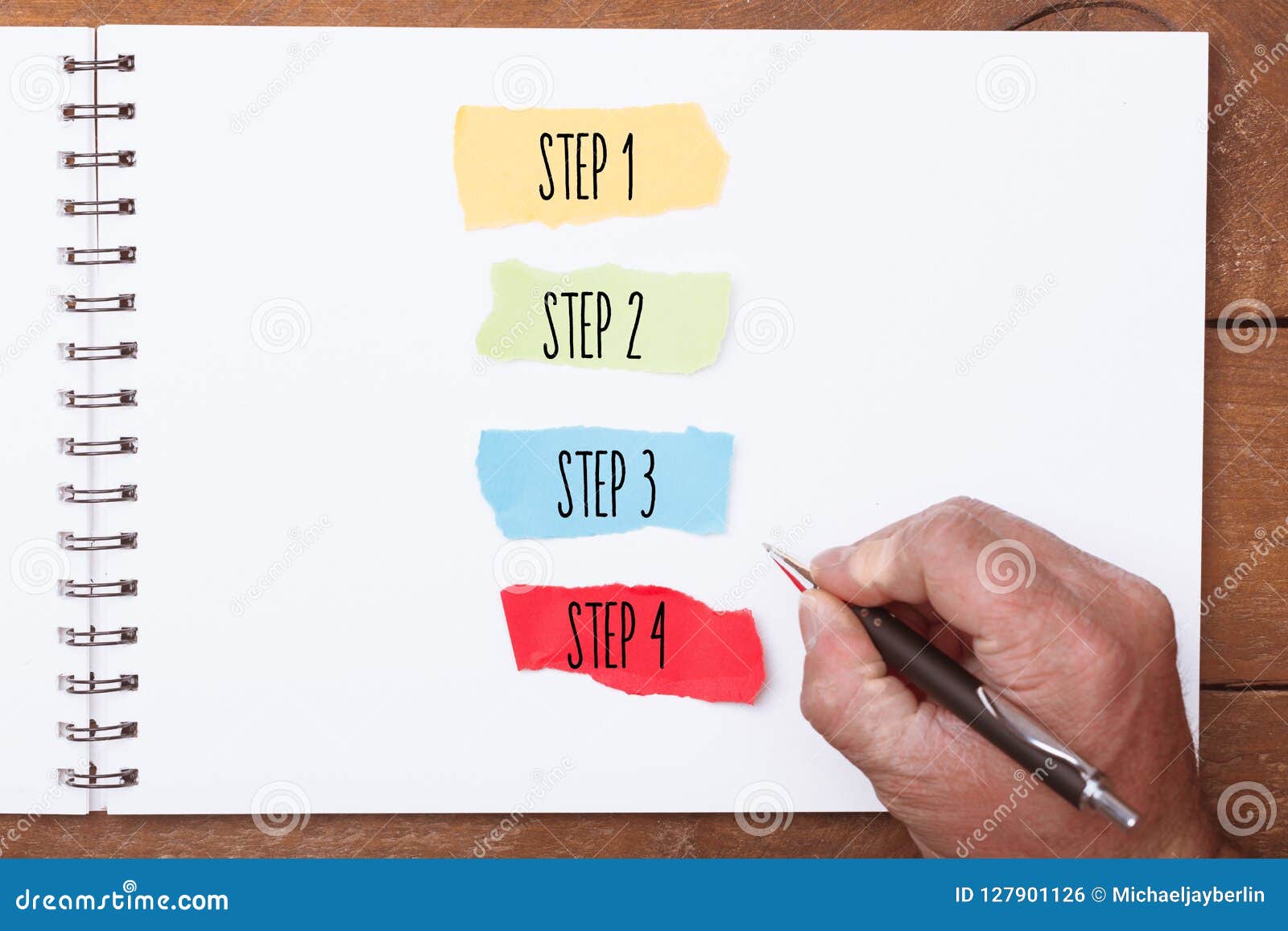 Four Steps Infographics Stock Photography | CartoonDealer.com #50788028