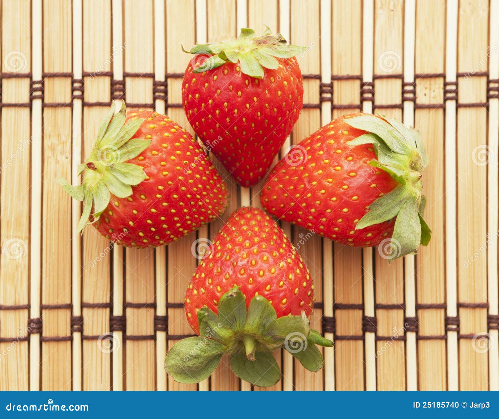 Four strawberry stock photo. Image of fruit, macro, delicious - 25185740