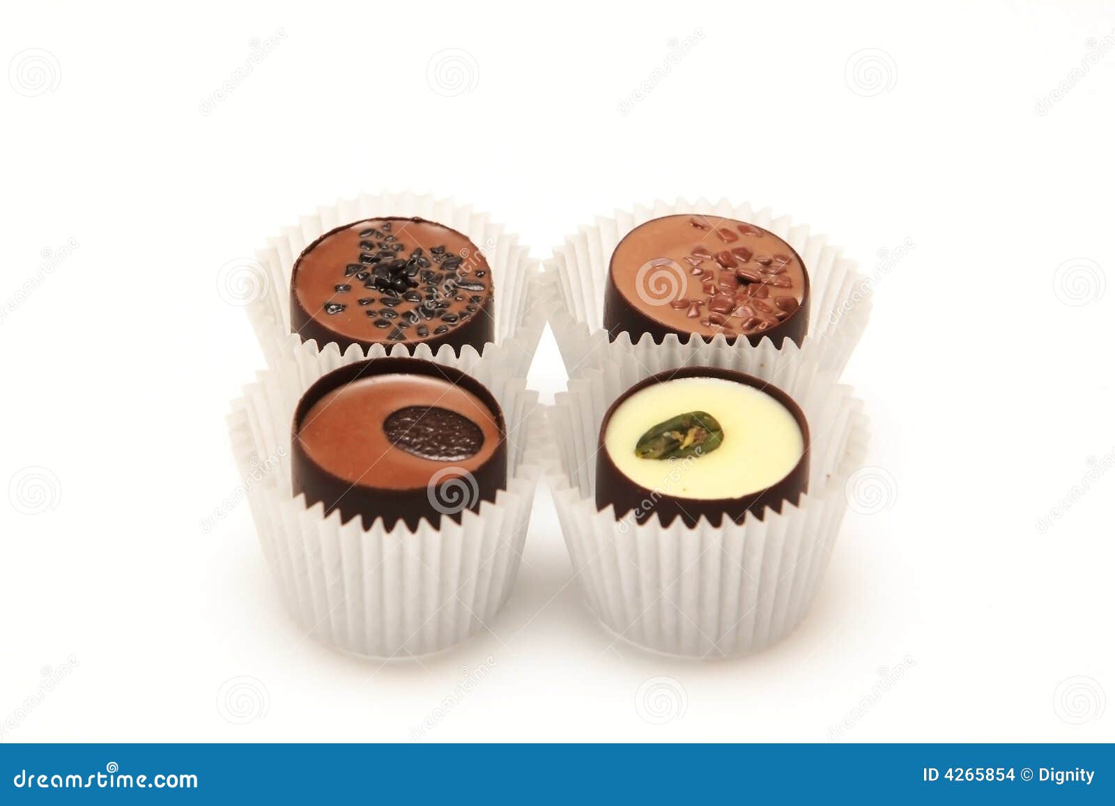 Four sweets stock photo. Image of romantic, four, food - 4265854