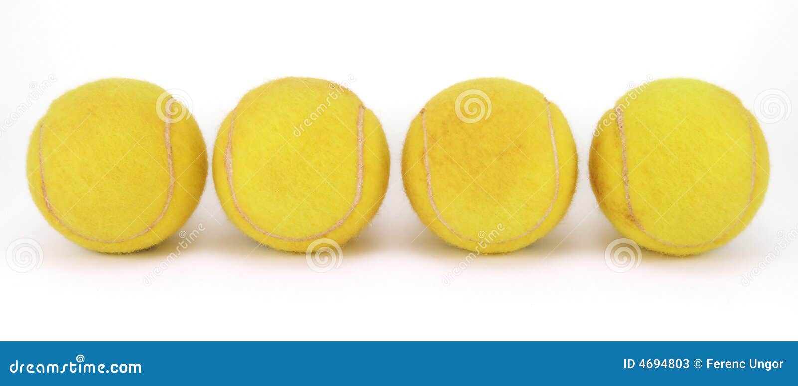 Old Used And New Tennis Balls Royalty-Free Stock Photo | CartoonDealer ...