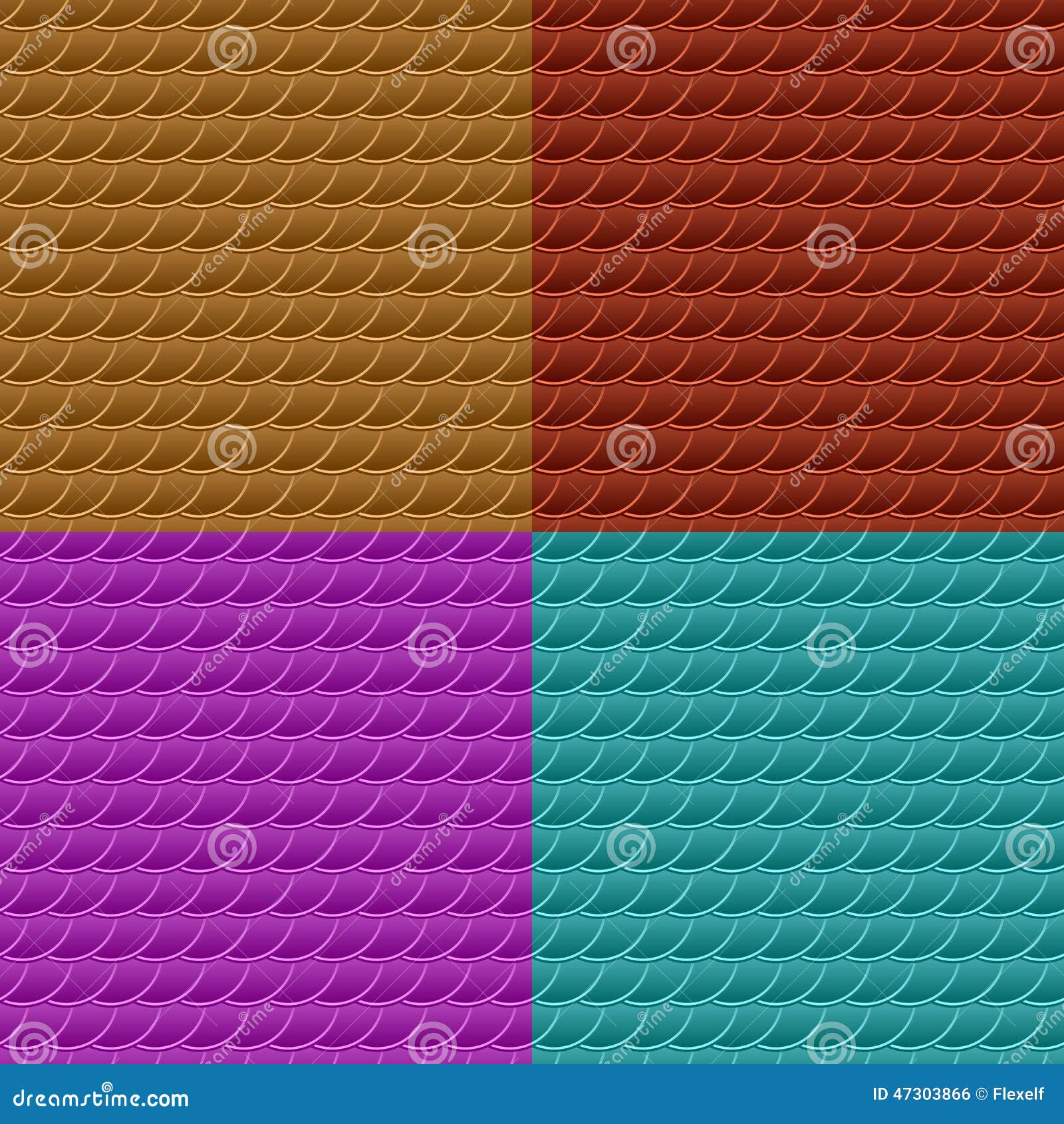 Four textures stock vector. Illustration of design, frame - 47303866