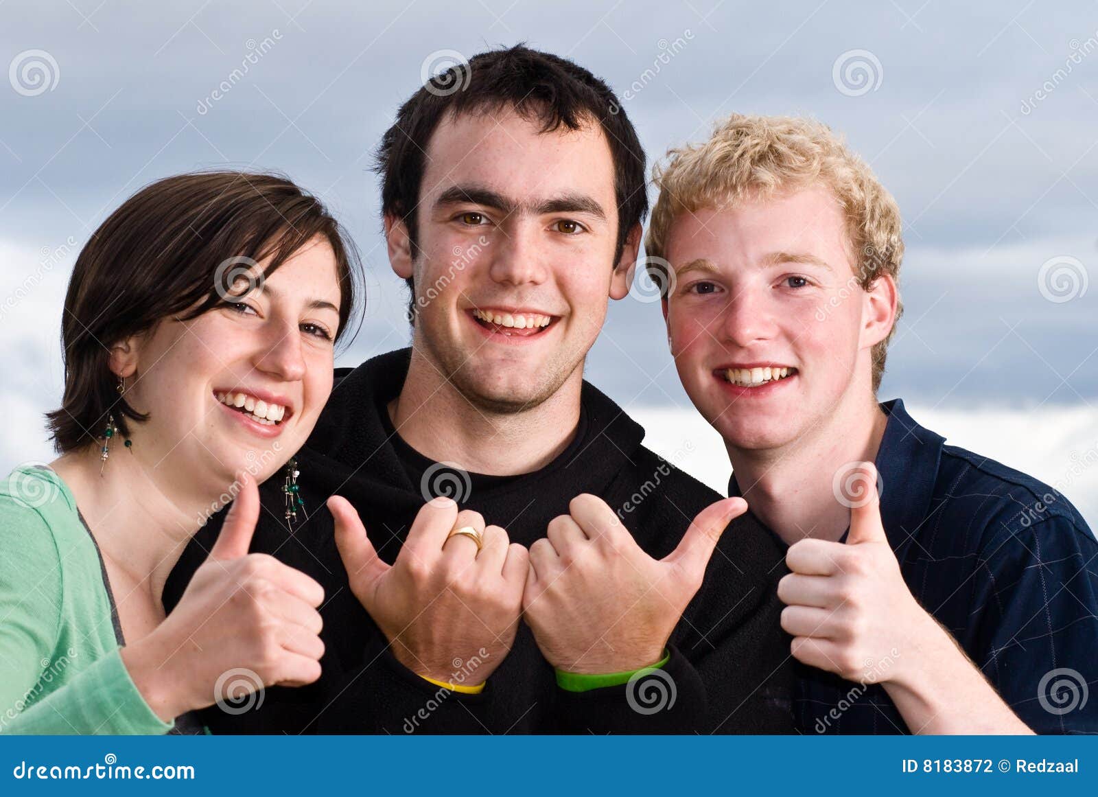 Four Thumbs stock photo. Image of friends, english, summer - 8183872