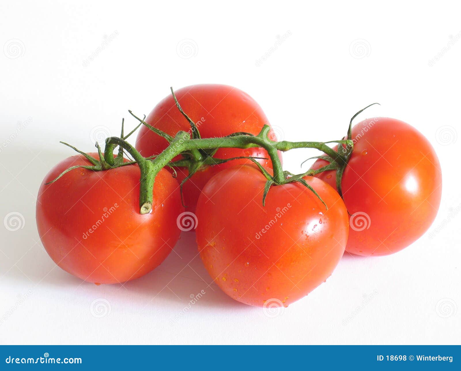 Four Tomatoes stock photo. Image of dessert, food, meal - 18698