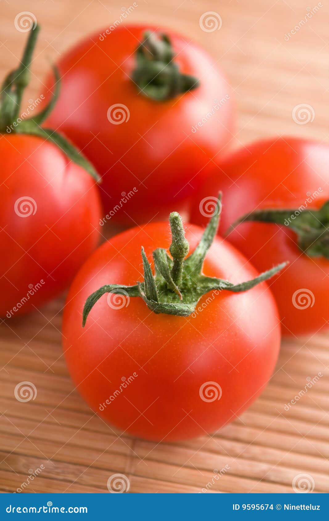 Four tomatoes stock photo. Image of meal, bright, color - 9595674