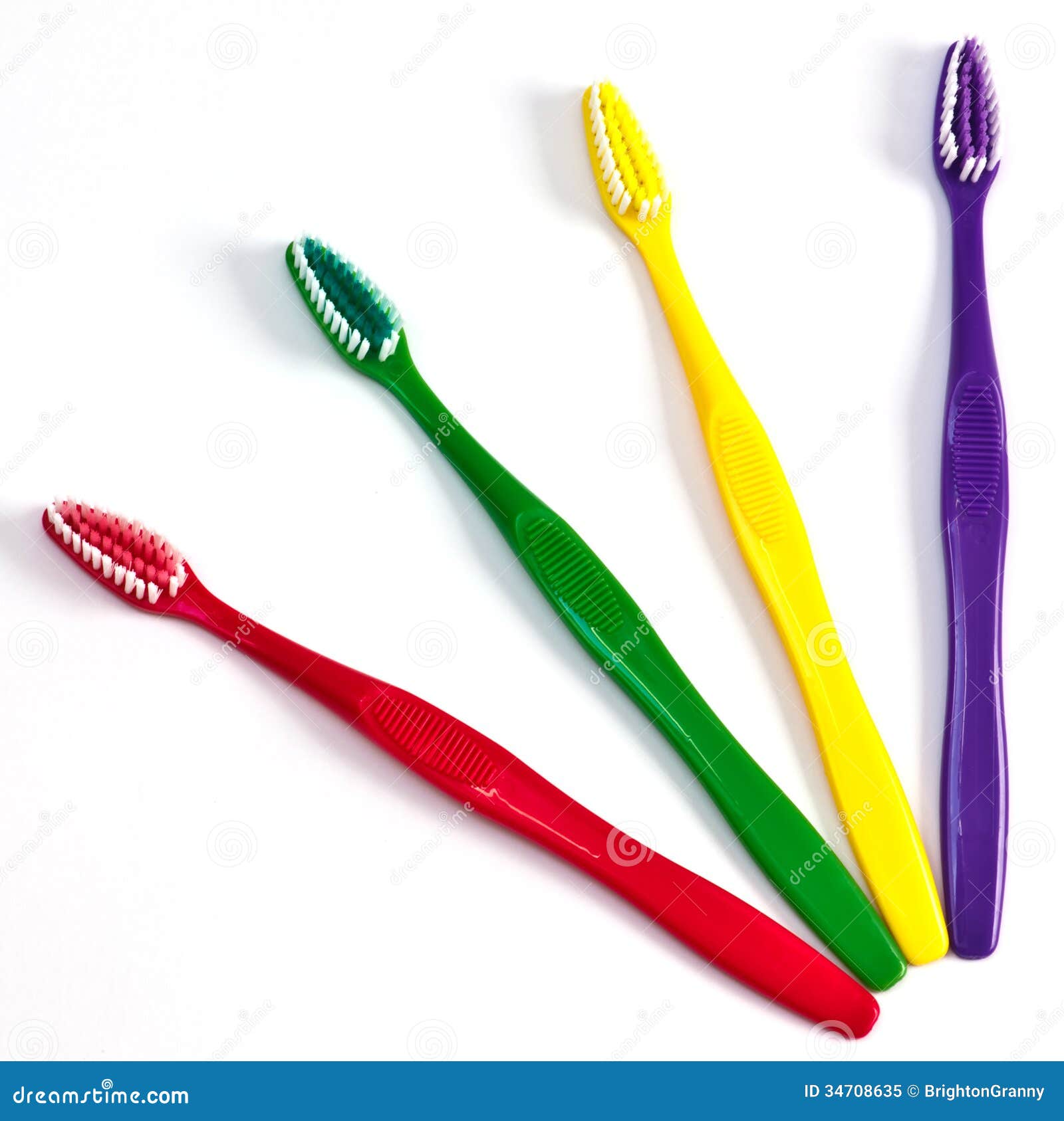 Colourful Toothbrushes Royalty-Free Stock Image | CartoonDealer.com ...