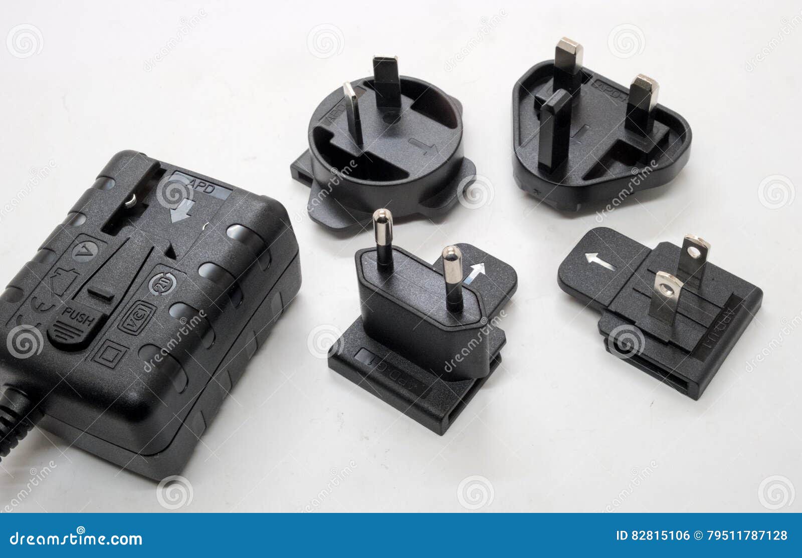 Four Types of Connection To the Mains 2 Stock Photo - Image of closeup ...
