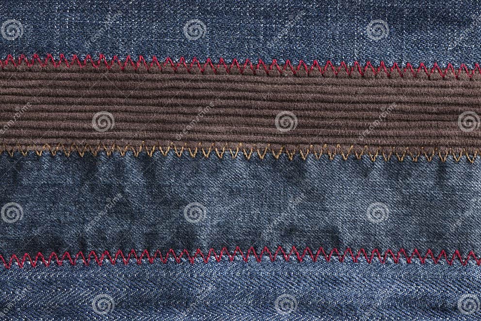 Four types of denim jeans stock image. Image of empty - 73981005