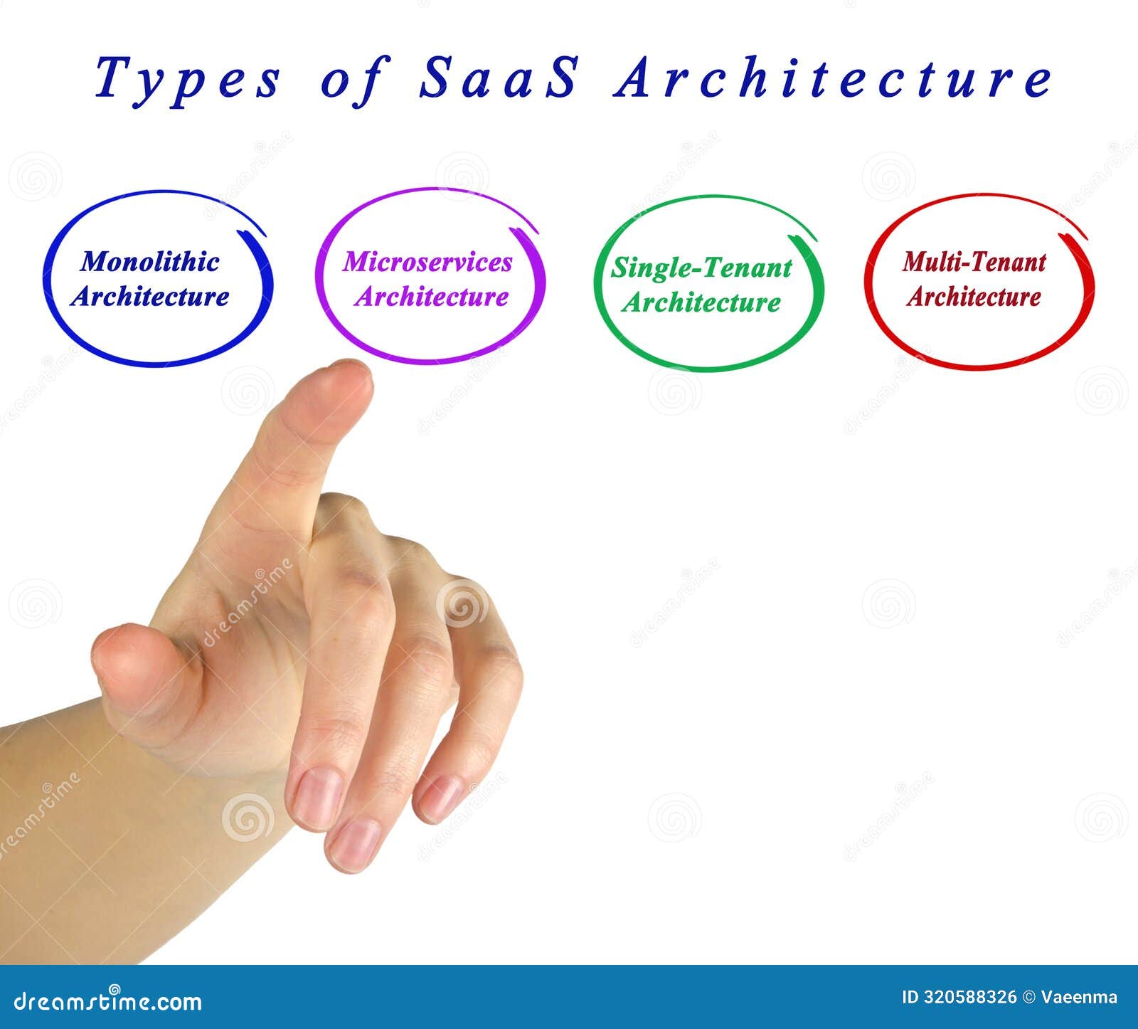 Types of SaaS Architecture stock photo. Image of information - 320588326
