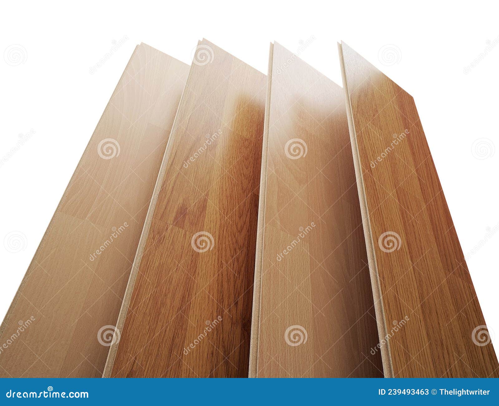Four Types of Wood Laminate Stock Image - Image of flooring, texture ...