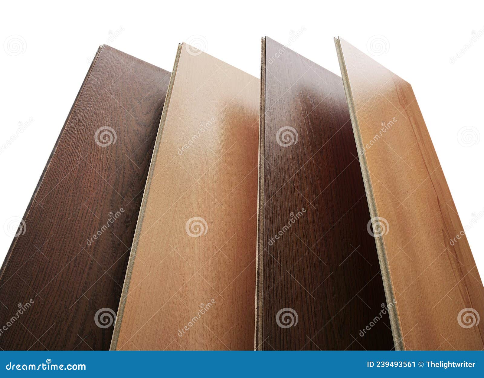 Four Types of Wood Laminate Stock Image - Image of rustic, laminate ...