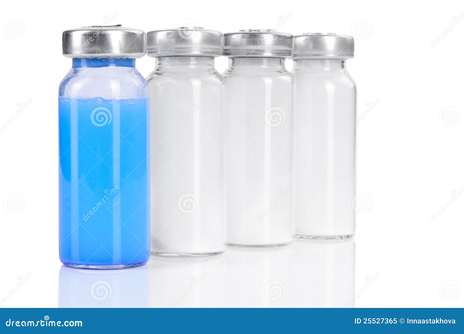 Four vials for injection stock image. Image of medicine - 25527365