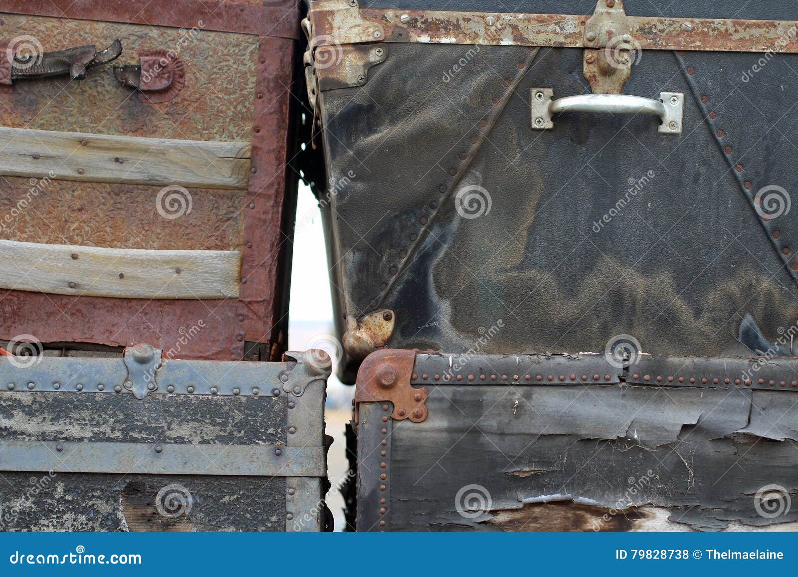 Vintage Trunks Stock Image | CartoonDealer.com #24984433