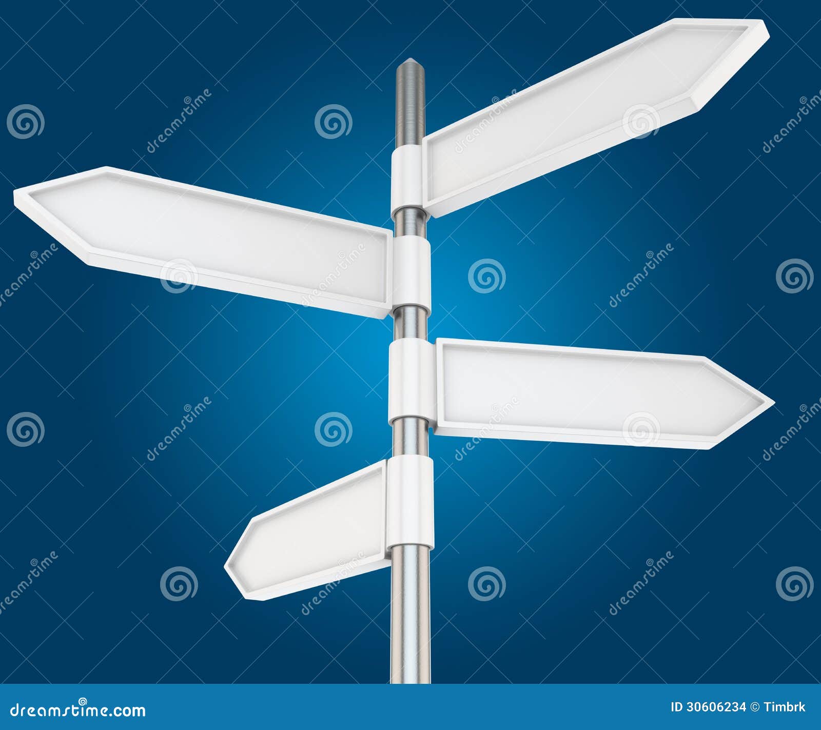 Four ways directions stock illustration. Illustration of pointer - 30606234