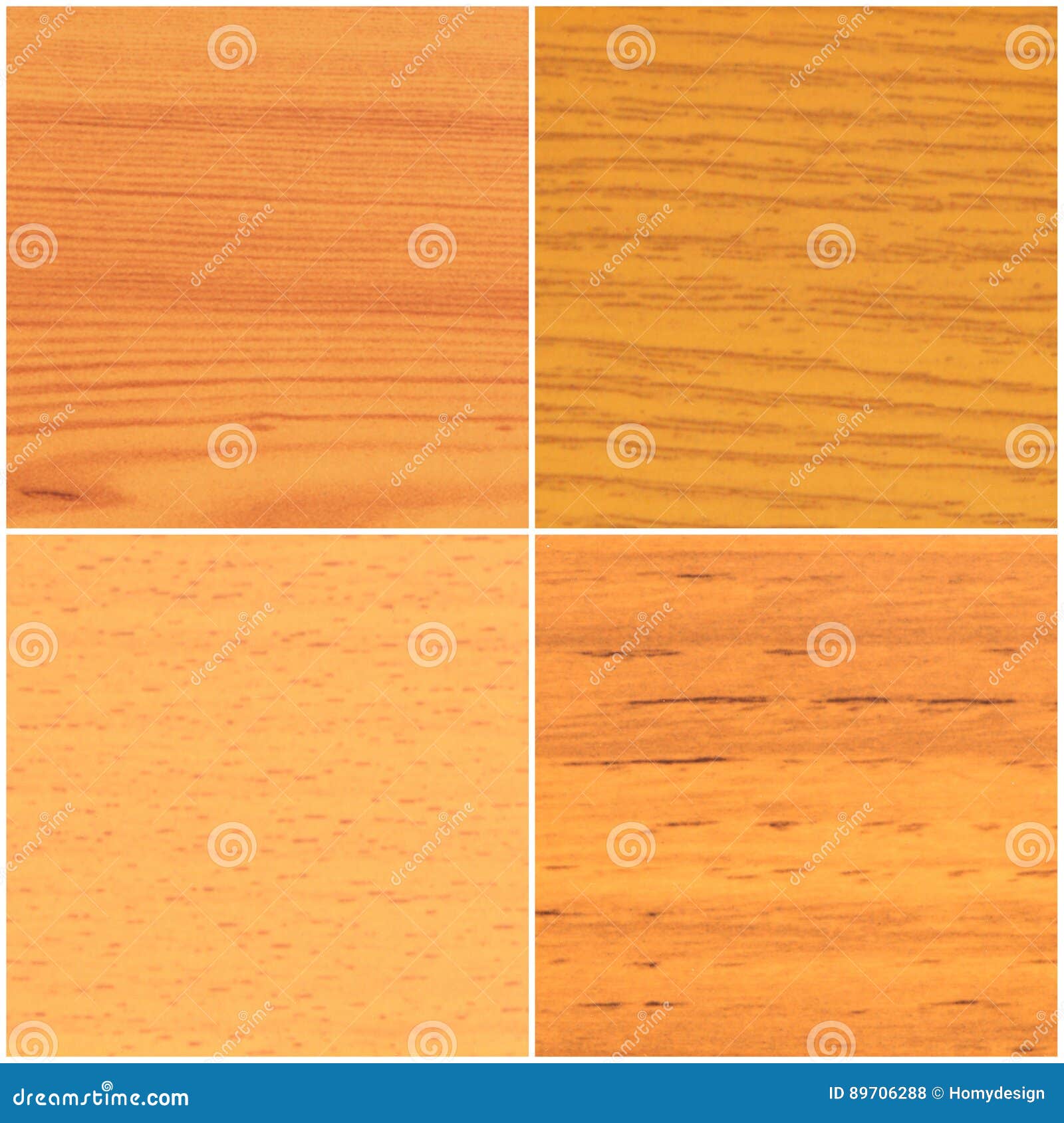 Four wood samples stock photo. Image of fake, surface - 89706288