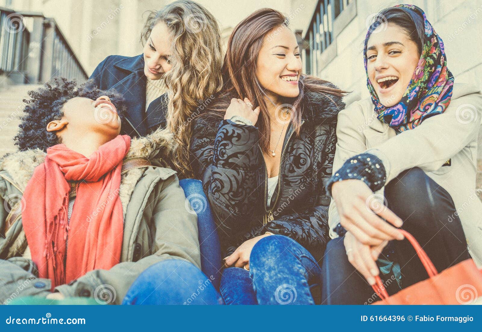 Four Young Beautiful Girls Smiling Stock Photo - Image of afroamerican ... Four Young Beautiful Girls Smiling Stock Photo - Image of afroamerican ...
