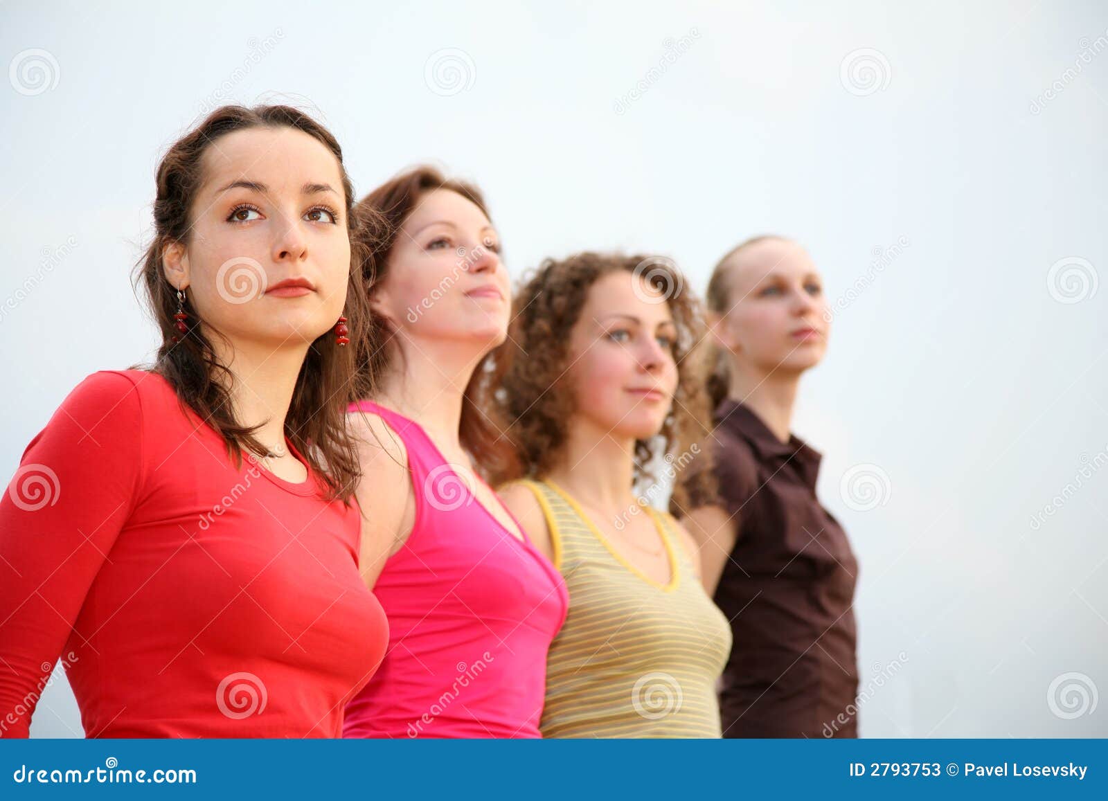 Four young women stock image. Image of adolescence, cheerful - 2793753 Four young women stock image. Image of adolescence, cheerful - 2793753