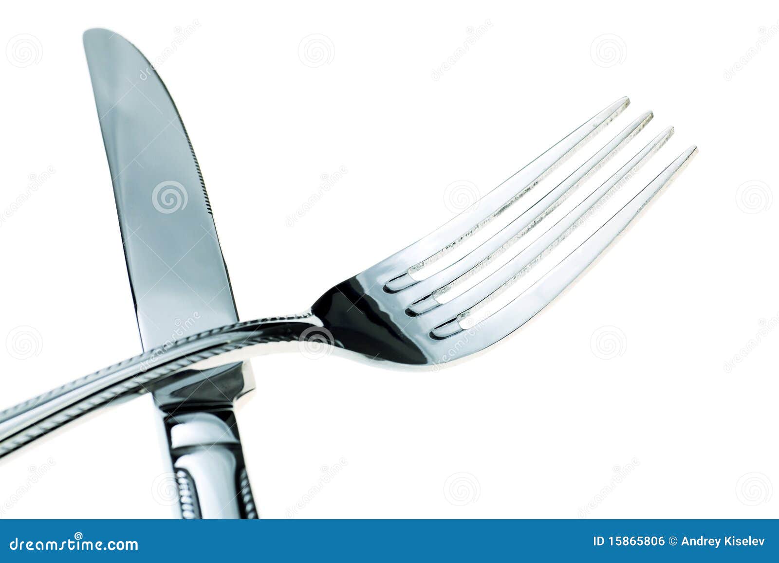 Fourchette et couteau photo stock. Image du groupe, dîner - 15865806