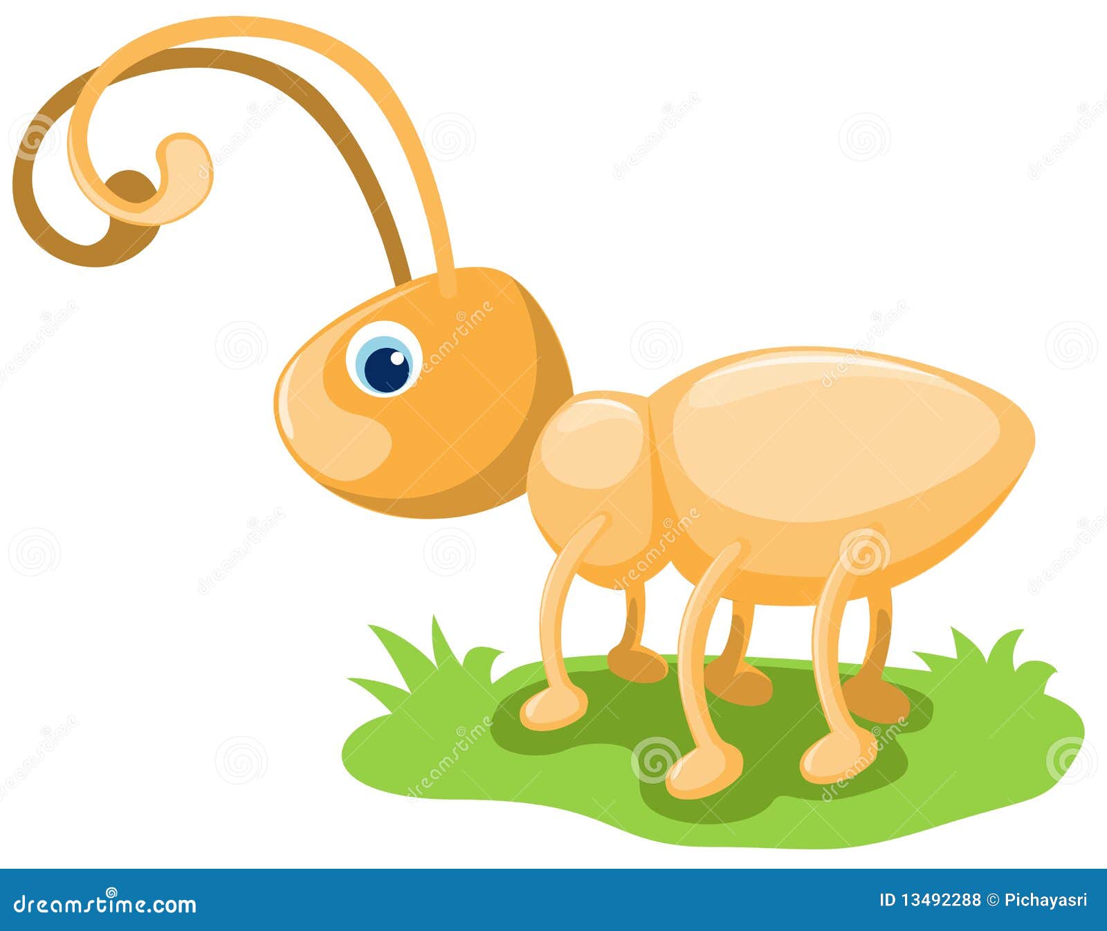 Fourmi illustration de vecteur. Illustration du élément - 13492288