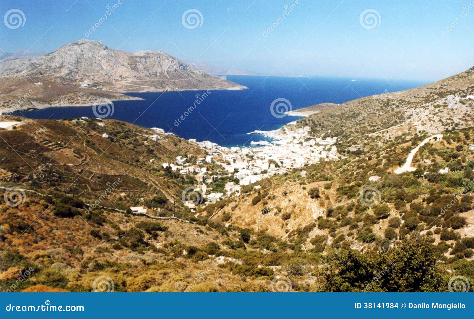 Fourni landscape stock photo. Image of nature, greece - 38141984