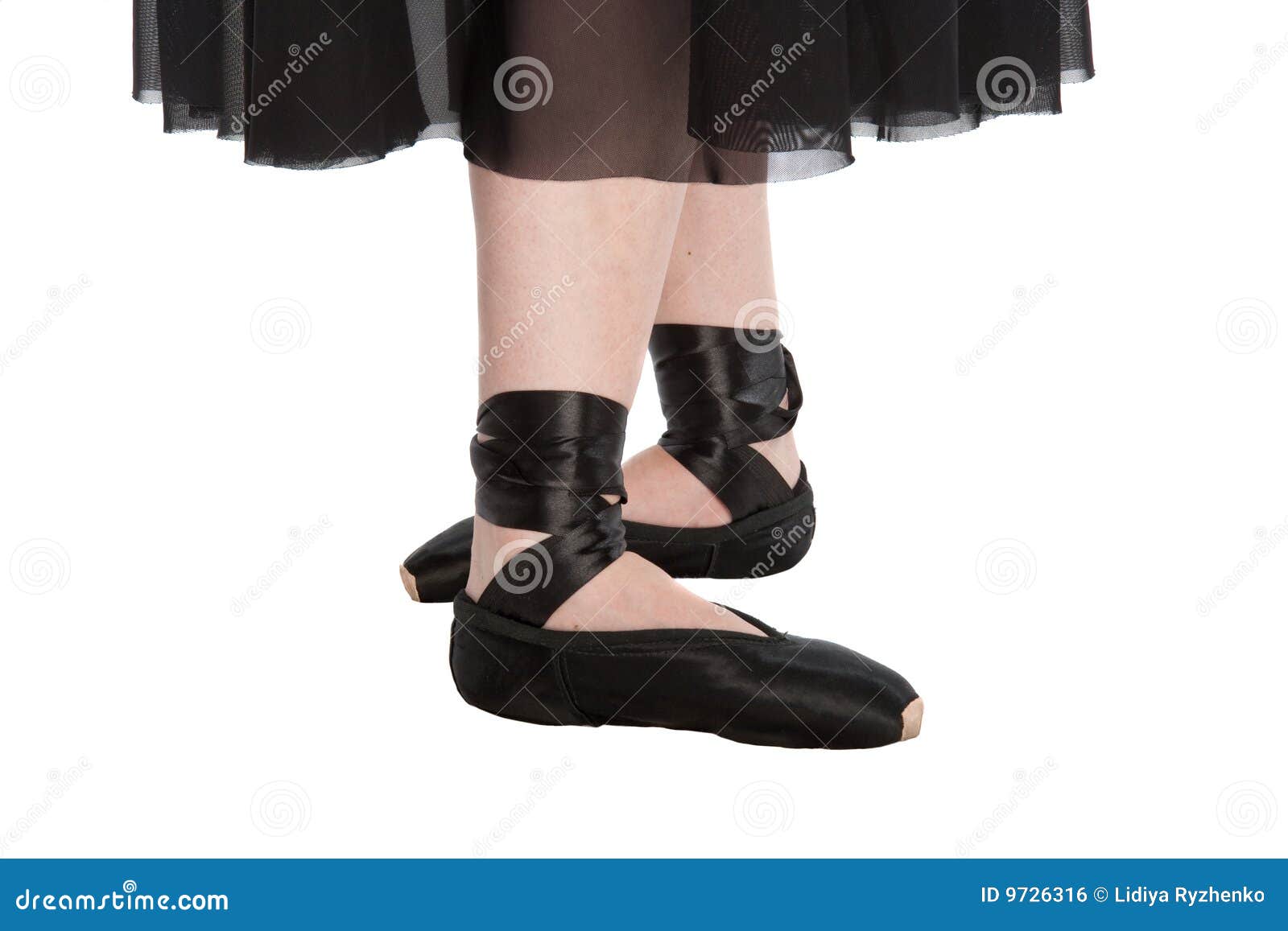 The Fourth Ballet Position Royalty Free Stock Image - Image: 9726316