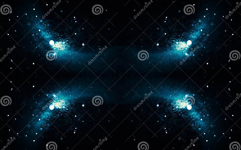 Fourth Dimensional Space Particles Abstract Stock Image - Image of ...