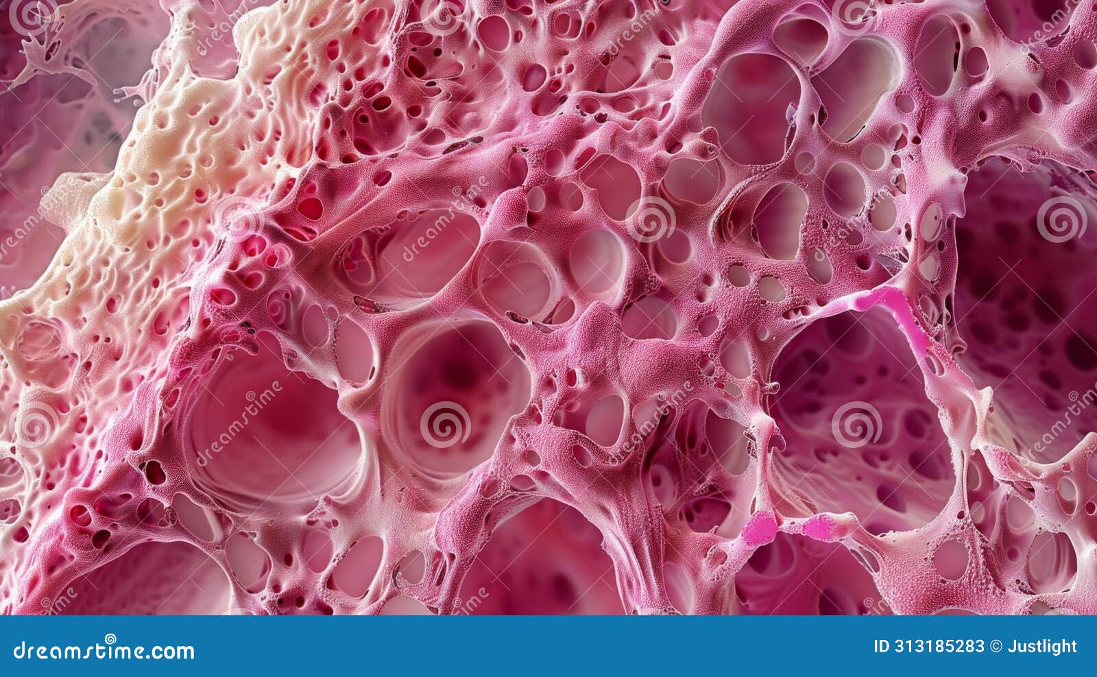 The Fourth Image Shows a Section of Epithelial Tissue with Tightly ...