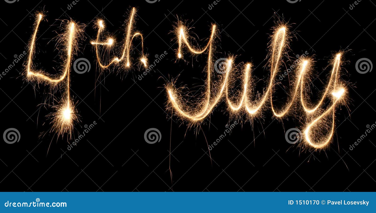 Fourth july stock photo. Image of number, party, night - 1510170