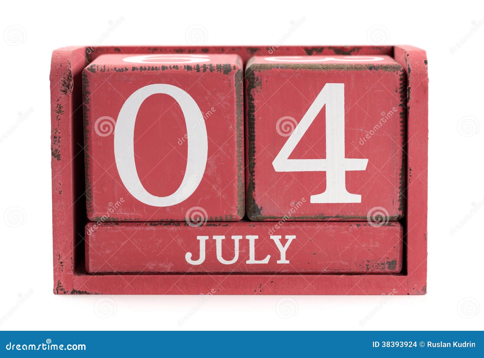 Fourth of July stock photo. Image of isolated, july, calendar - 38393924