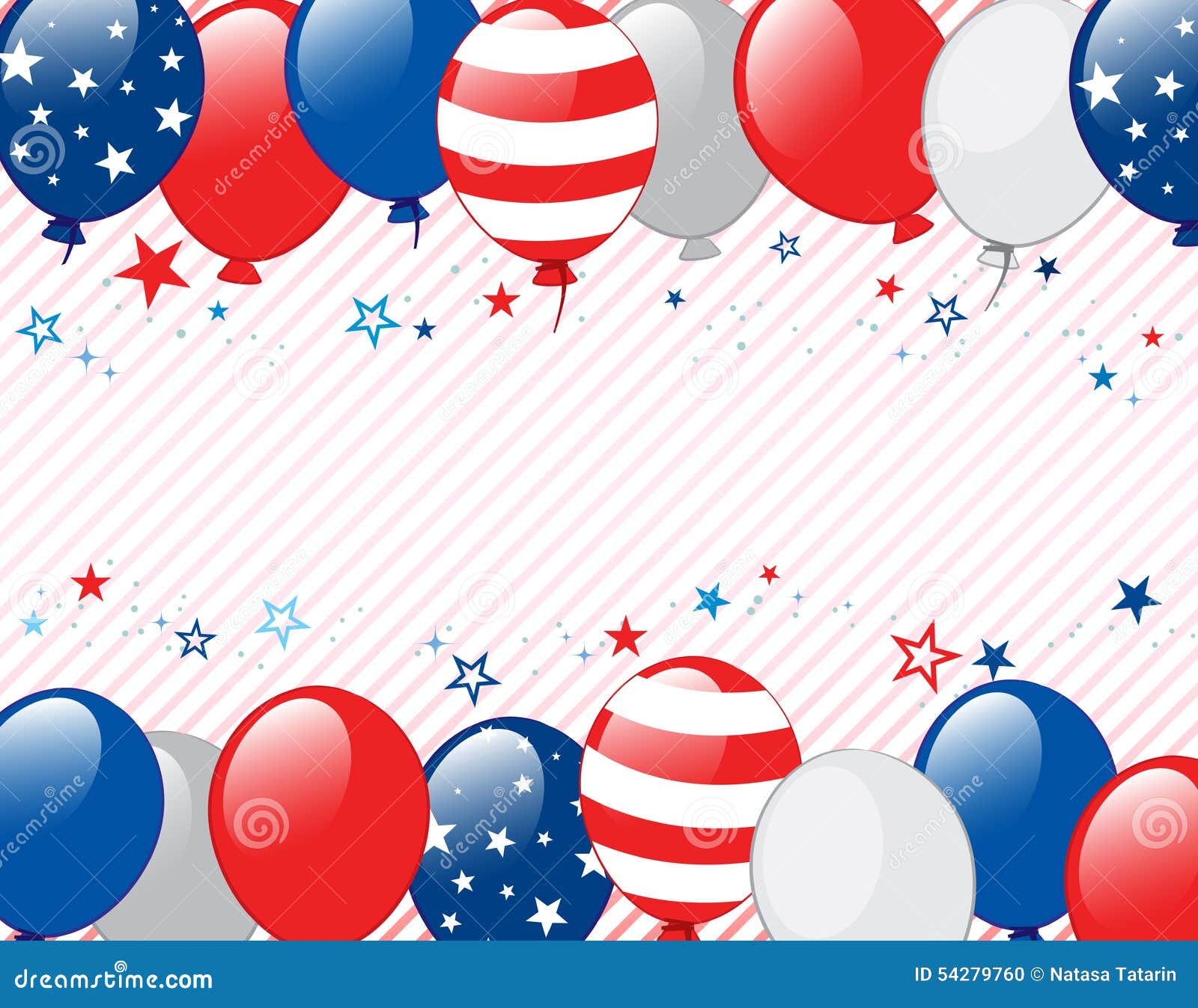 Fourth of july background stock vector. Illustration of celebration ...