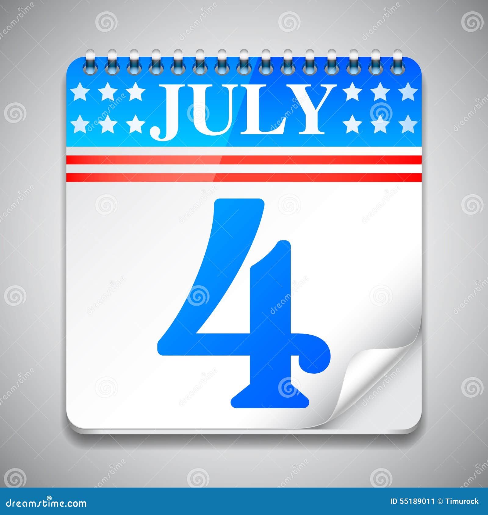 Fourth July Calendar stock vector. Illustration of object - 55189011 Fourth July Calendar stock vector. Illustration of object - 55189011