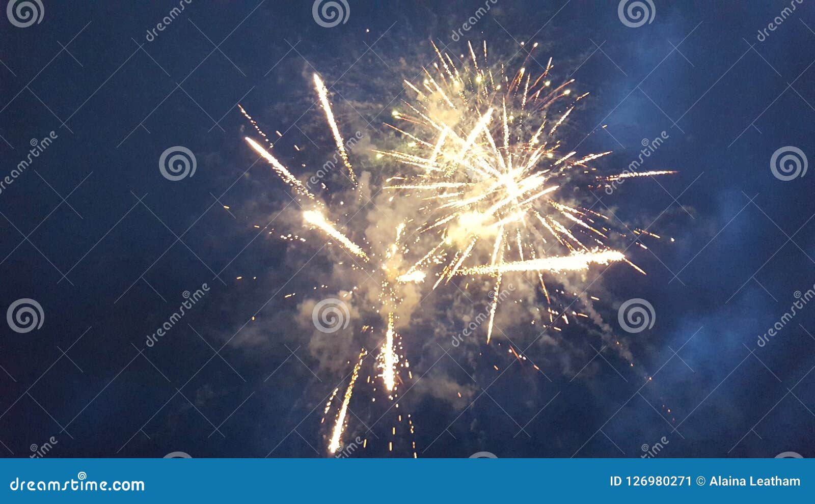 Fireworks stock image. Image of fourth, fireworks, boom - 126980271
