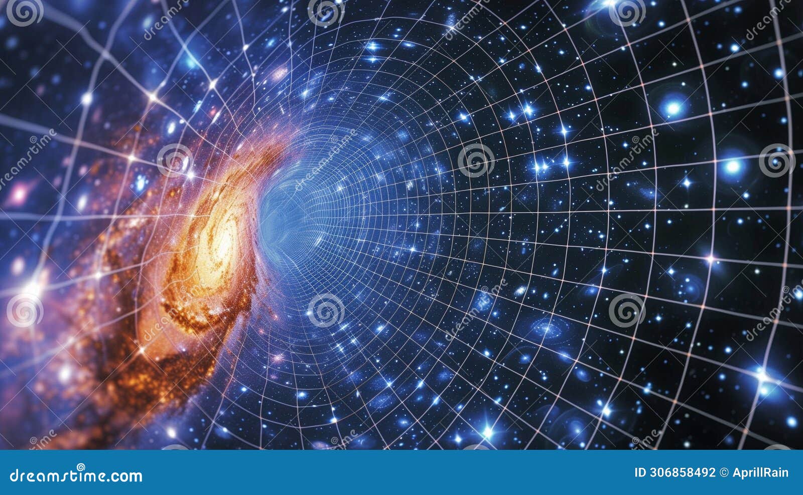 The Fourth Measure of the Spatial Dimension. a Wormhole in Space Stock ... The Fourth Measure of the Spatial Dimension. a Wormhole in Space Stock ...