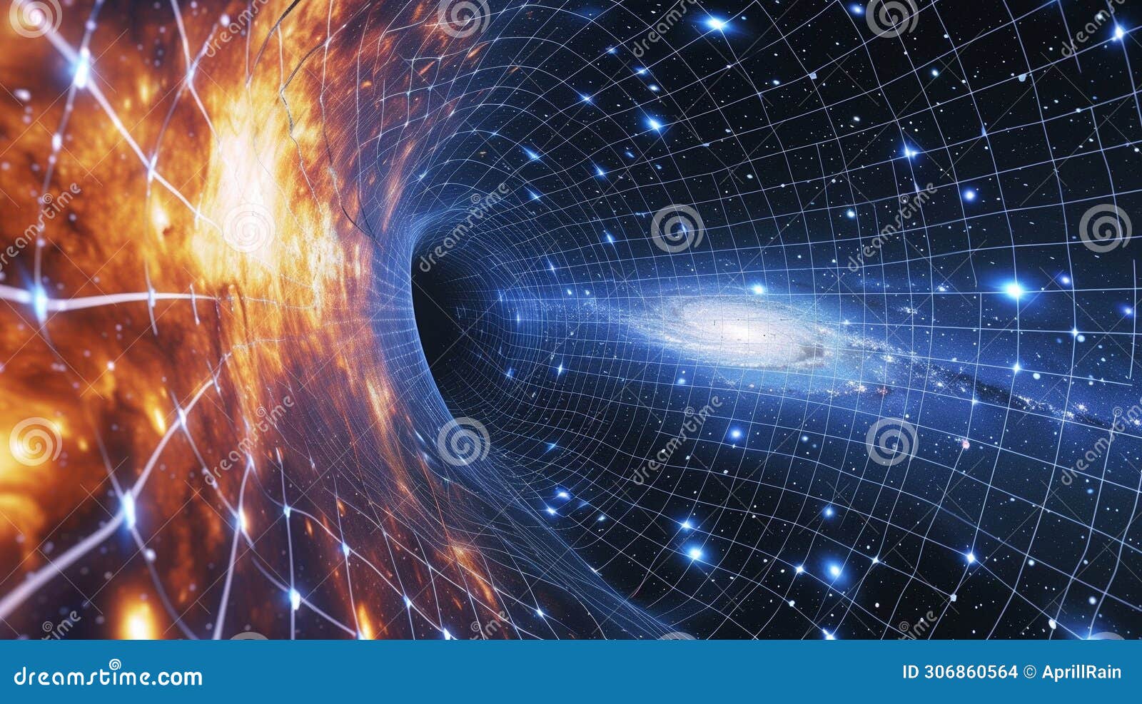 The Fourth Measure of the Spatial Dimension. a Wormhole in Space Stock ... The Fourth Measure of the Spatial Dimension. a Wormhole in Space Stock ...