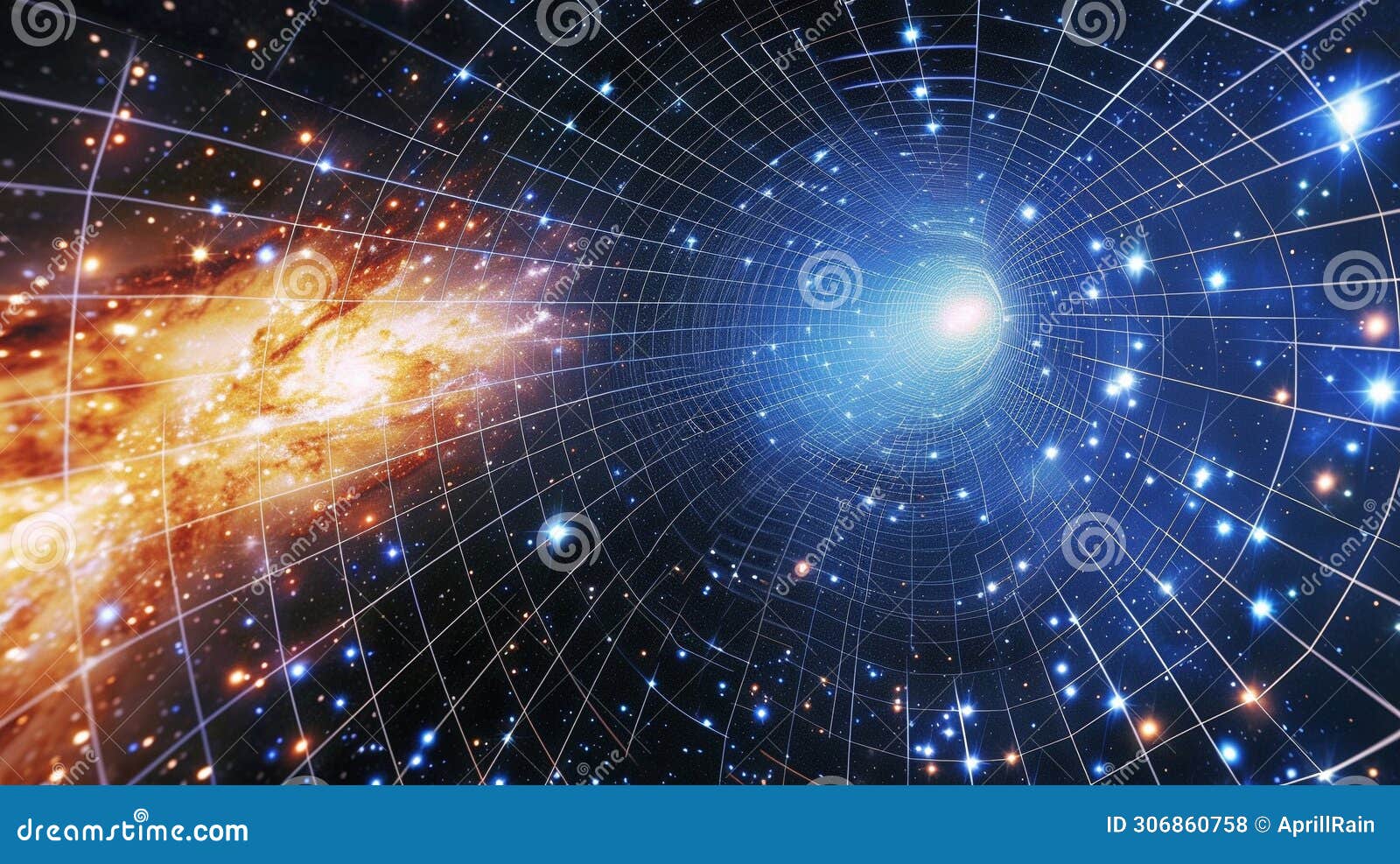 The Fourth Measure of the Spatial Dimension. a Wormhole in Space Stock ... The Fourth Measure of the Spatial Dimension. a Wormhole in Space Stock ...