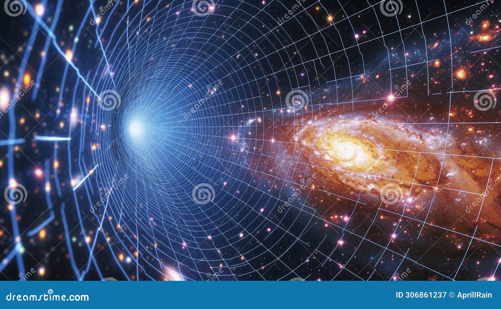 The Fourth Measure of the Spatial Dimension. a Wormhole in Space Stock ... The Fourth Measure of the Spatial Dimension. a Wormhole in Space Stock ...