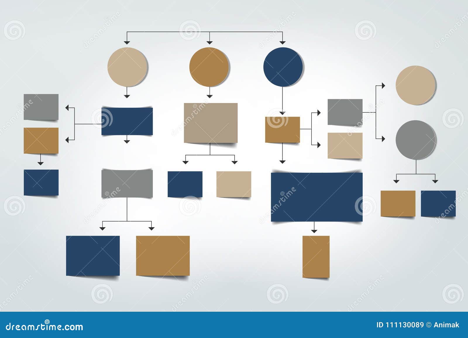 Big Fowchart, Flow Diagram, Structural Scheme, Figure, Infographic ...