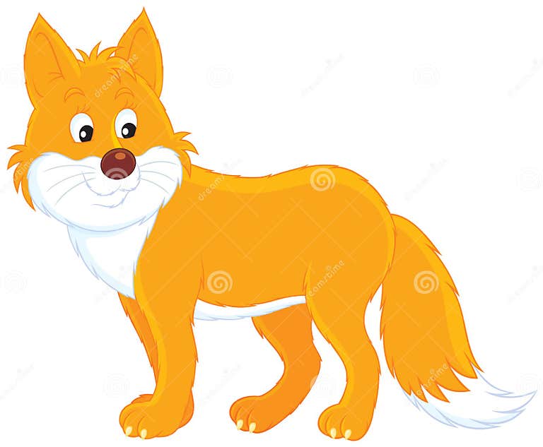 Fox stock vector. Illustration of toon, cartoon, alopecoid - 22502000