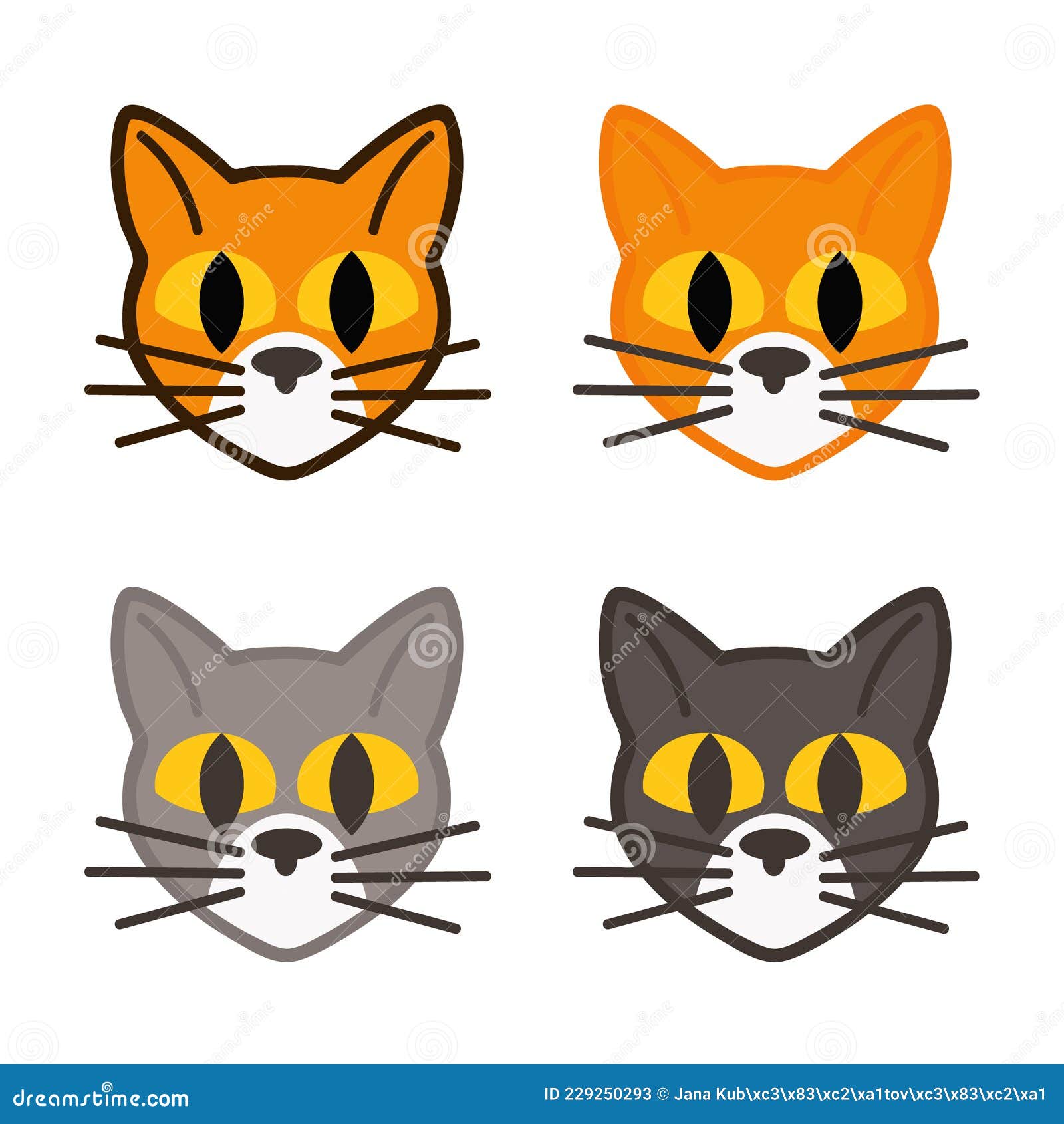 Fox character illustration stock vector. Illustration of face - 229250293