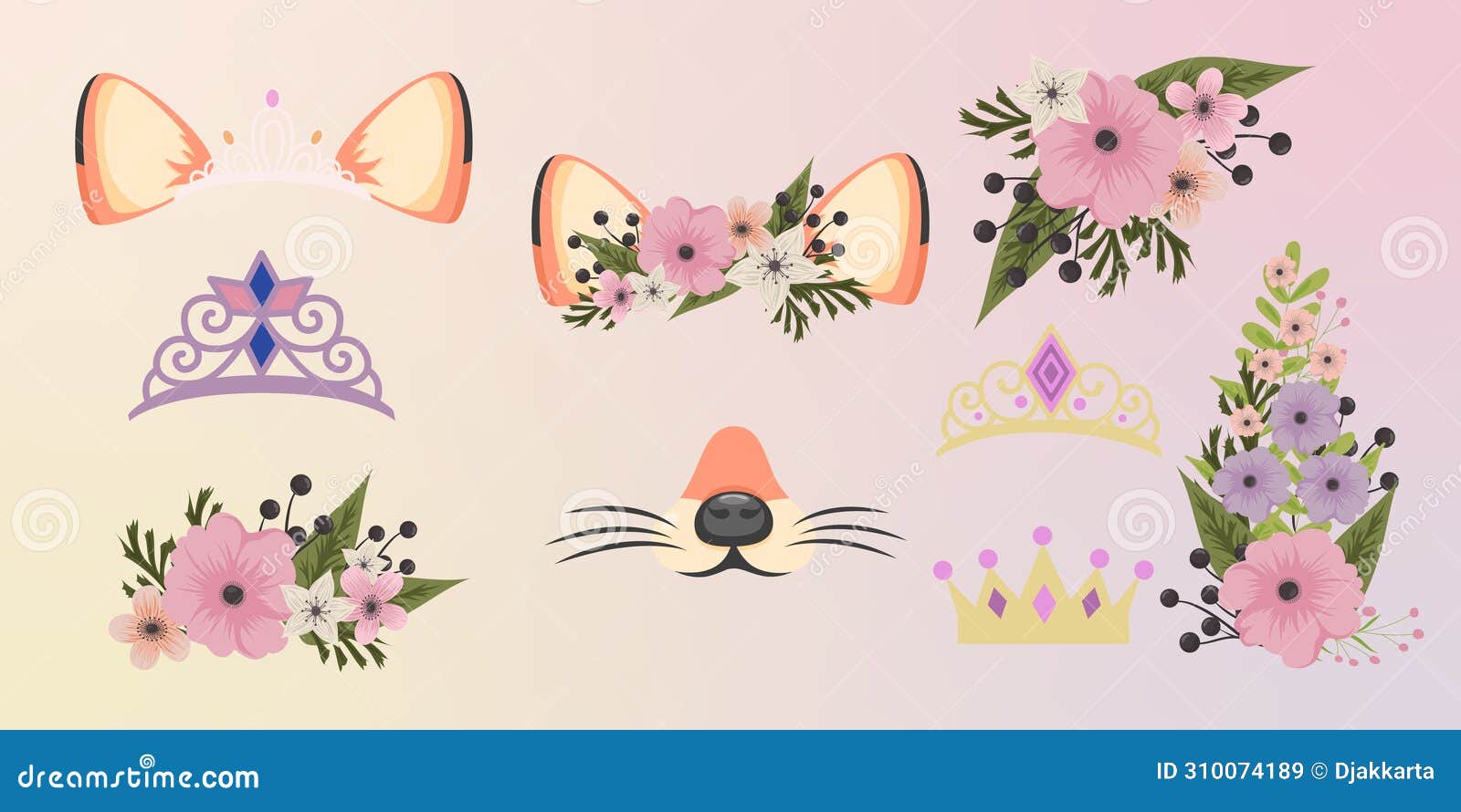 Dog And Cat Noses, Vector Animal Snouts, Pets | CartoonDealer.com ...