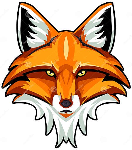 Fox Face Illustration. Wild. Forest. Vector Stock Vector - Illustration ...