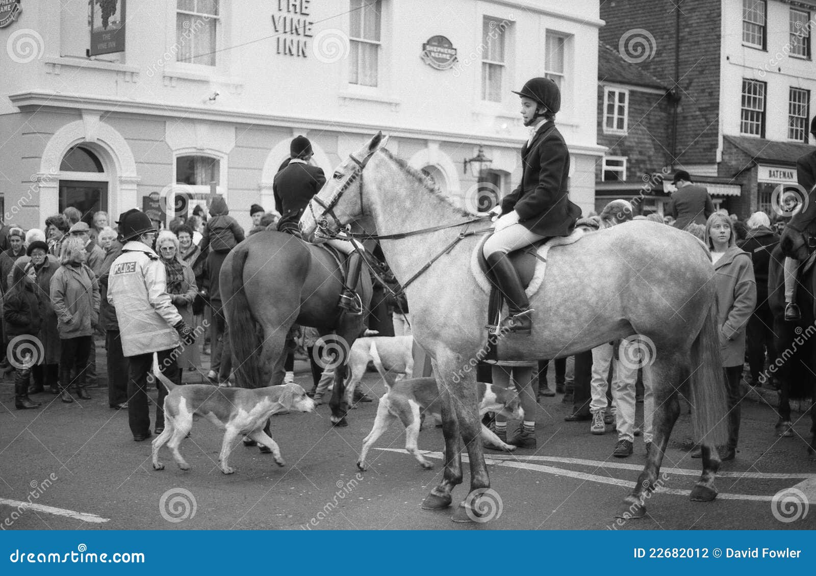 Fox Hunting Protest, England Editorial Photography - Image of crowd ...