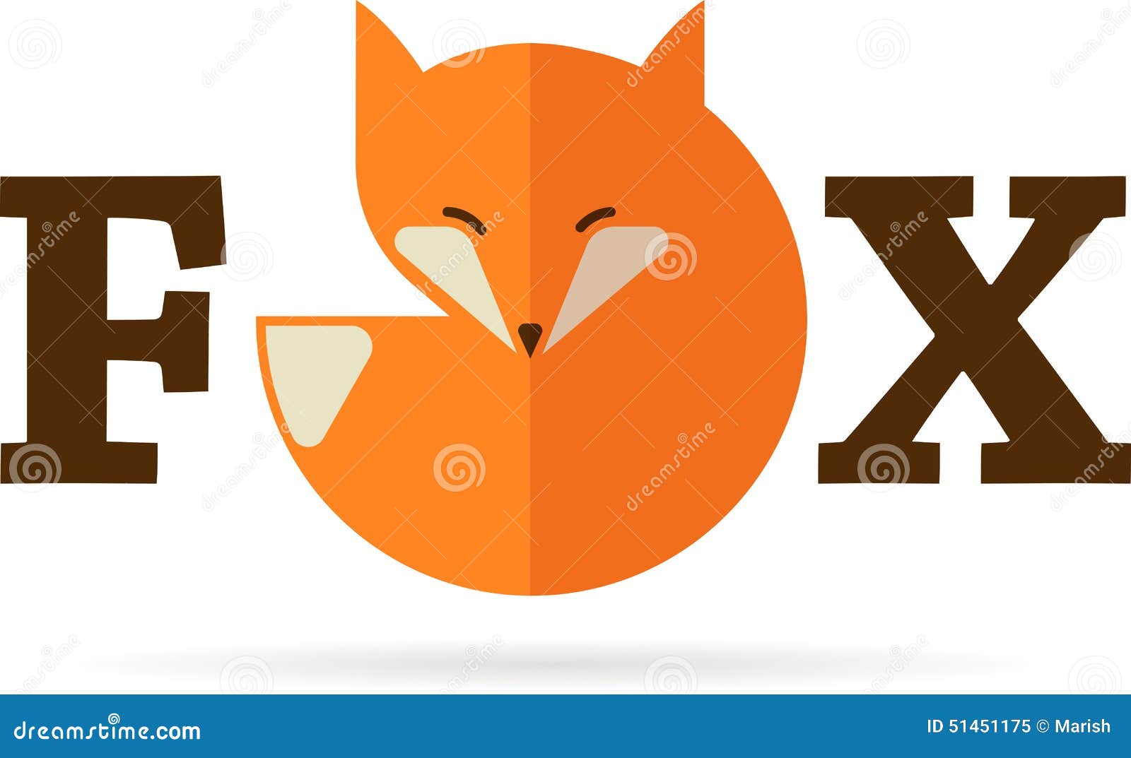Fox Icon, Illustration And Element Stock Vector - Image: 51451175