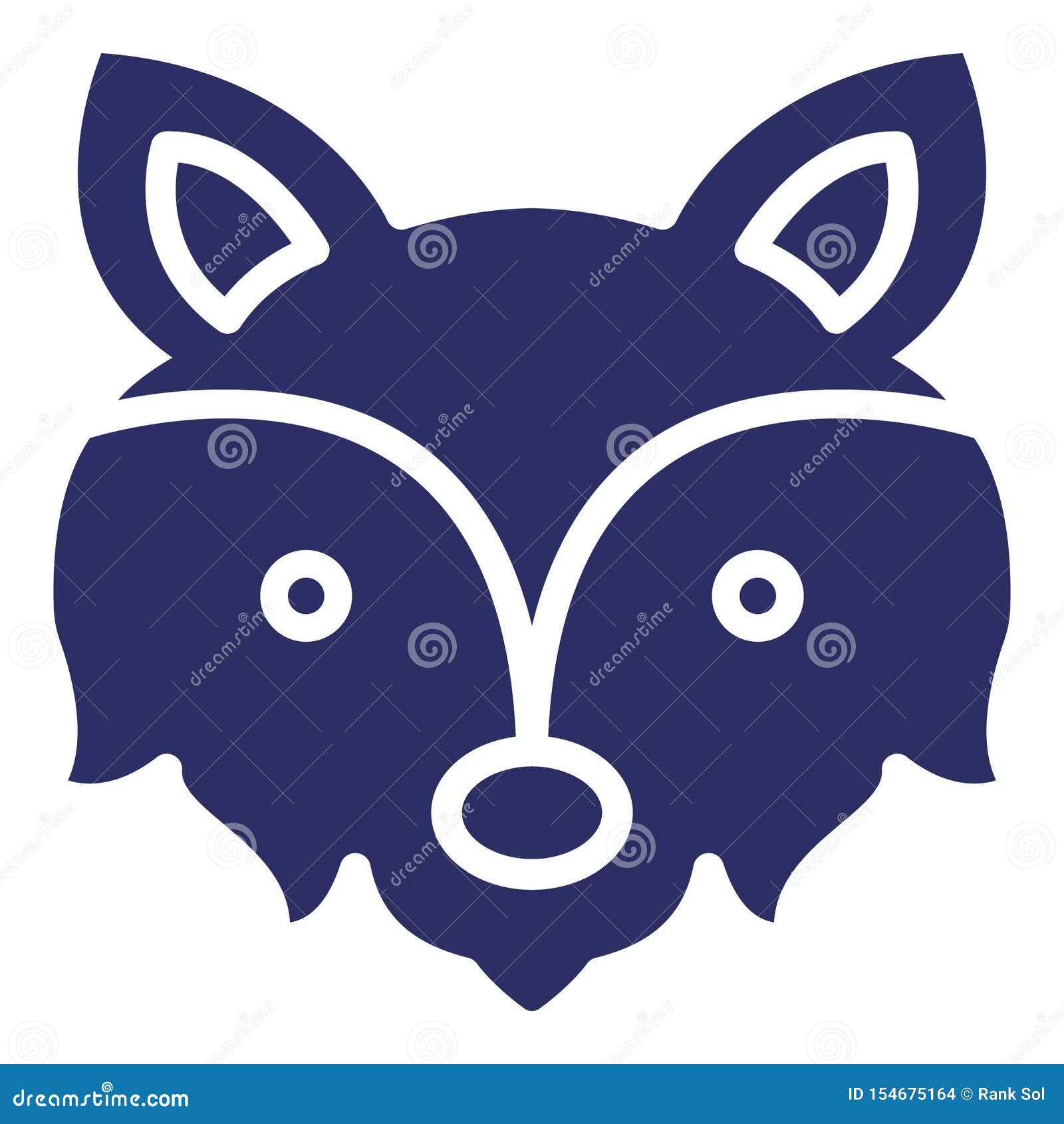 Fox Isolated Vector Icon Which Can Be Easily Modified or Edited As You ...