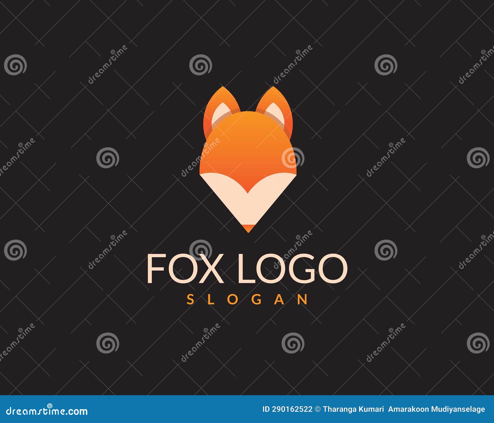 Pencil Fox Logo for Brand Vector and Editable Stock Vector ...