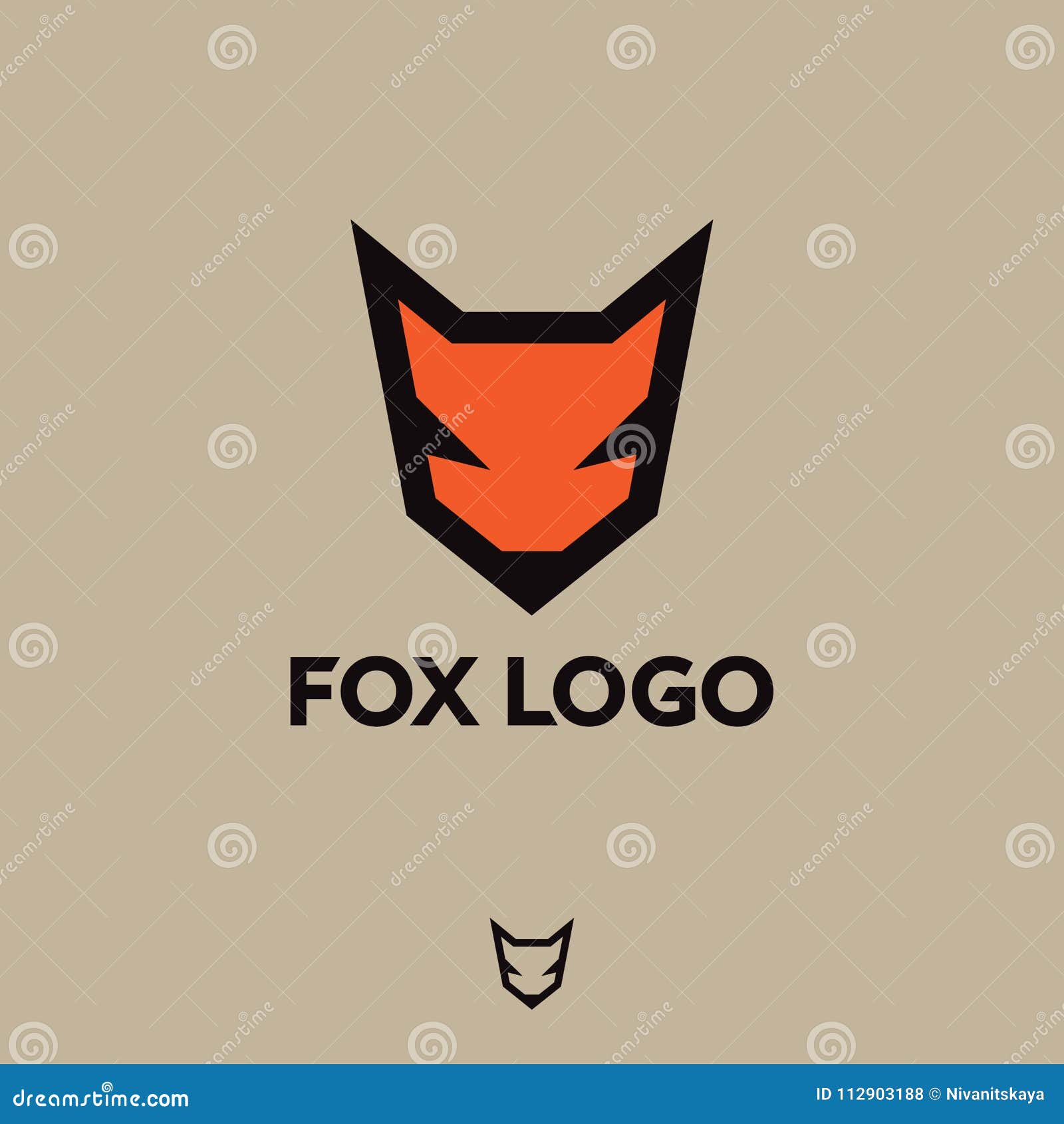 Fox Logo Background