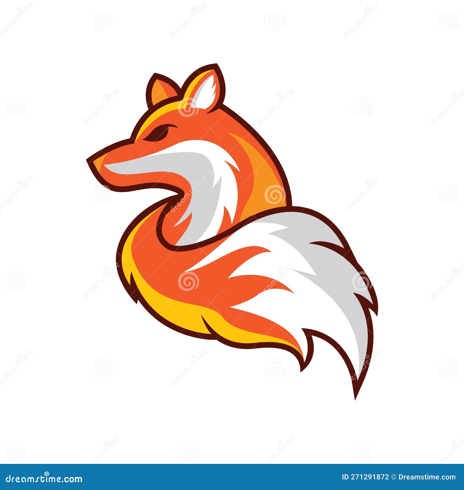Fox Logo Images Illustration Stock Vector - Illustration of symbol ...