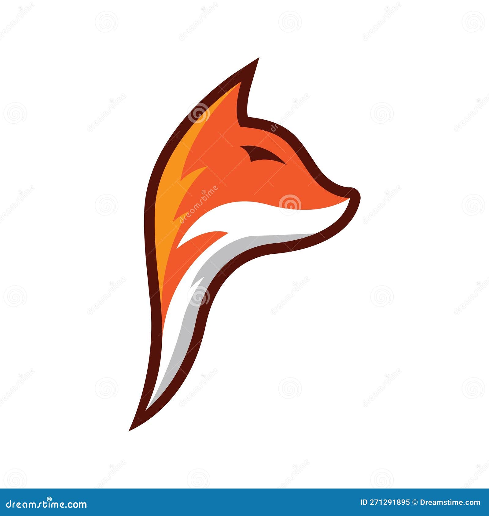 Fox Logo Images Illustration Stock Vector - Illustration of design ...