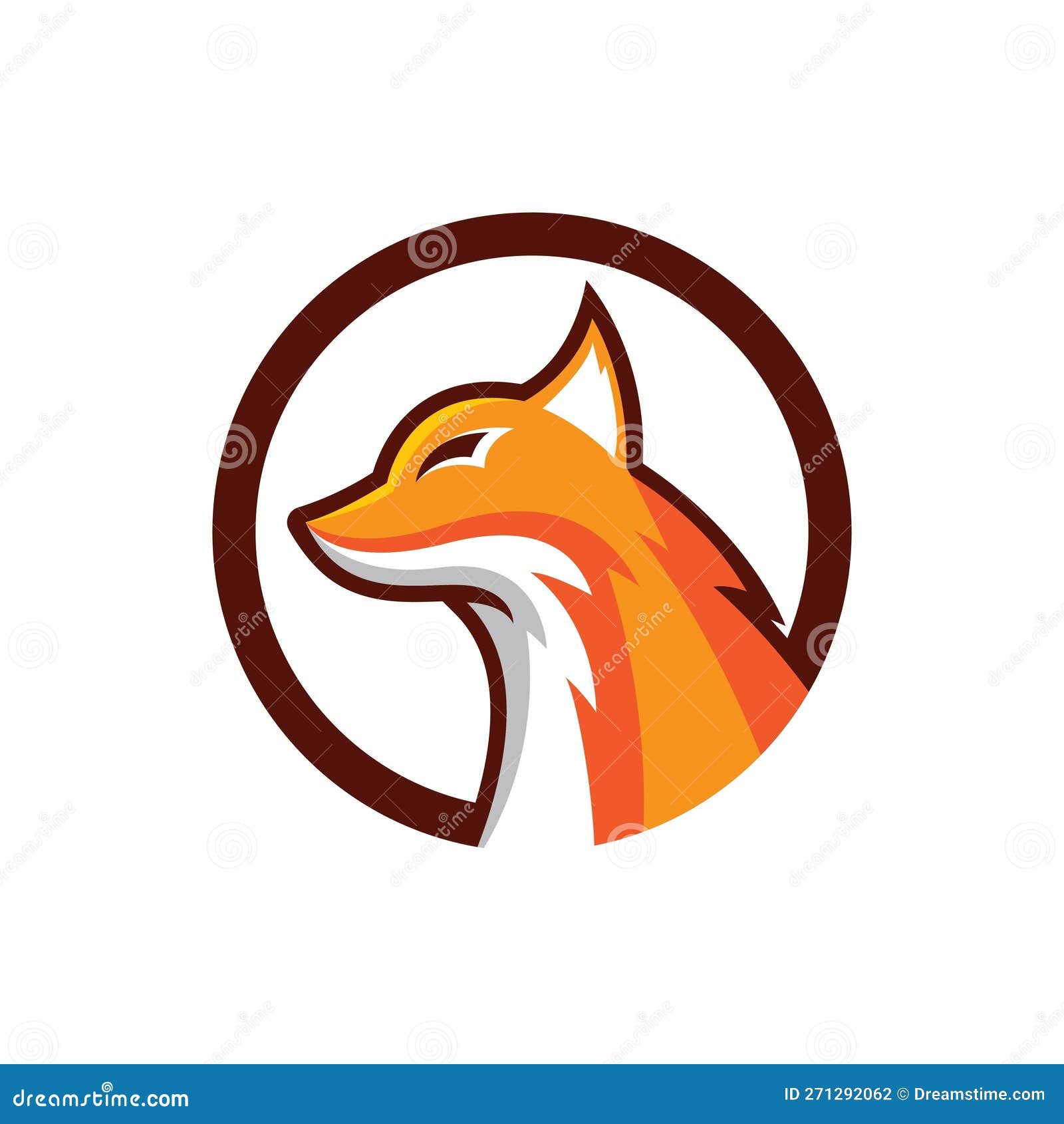 Fox Logo Images Illustration Stock Vector - Illustration of vector ...
