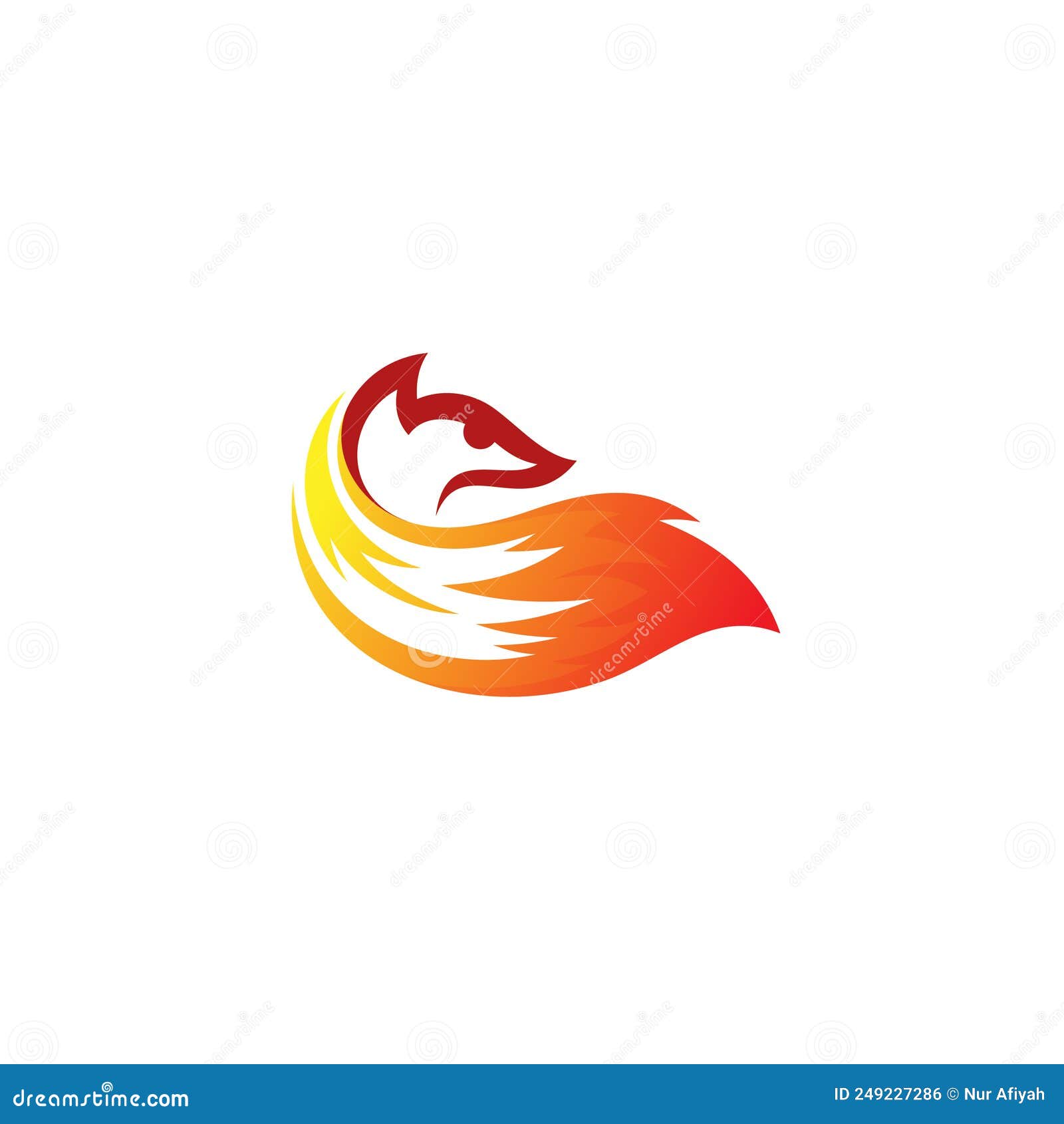 Fox Logo Vector, Animal Logo Design , Orange Color Stock Vector ...