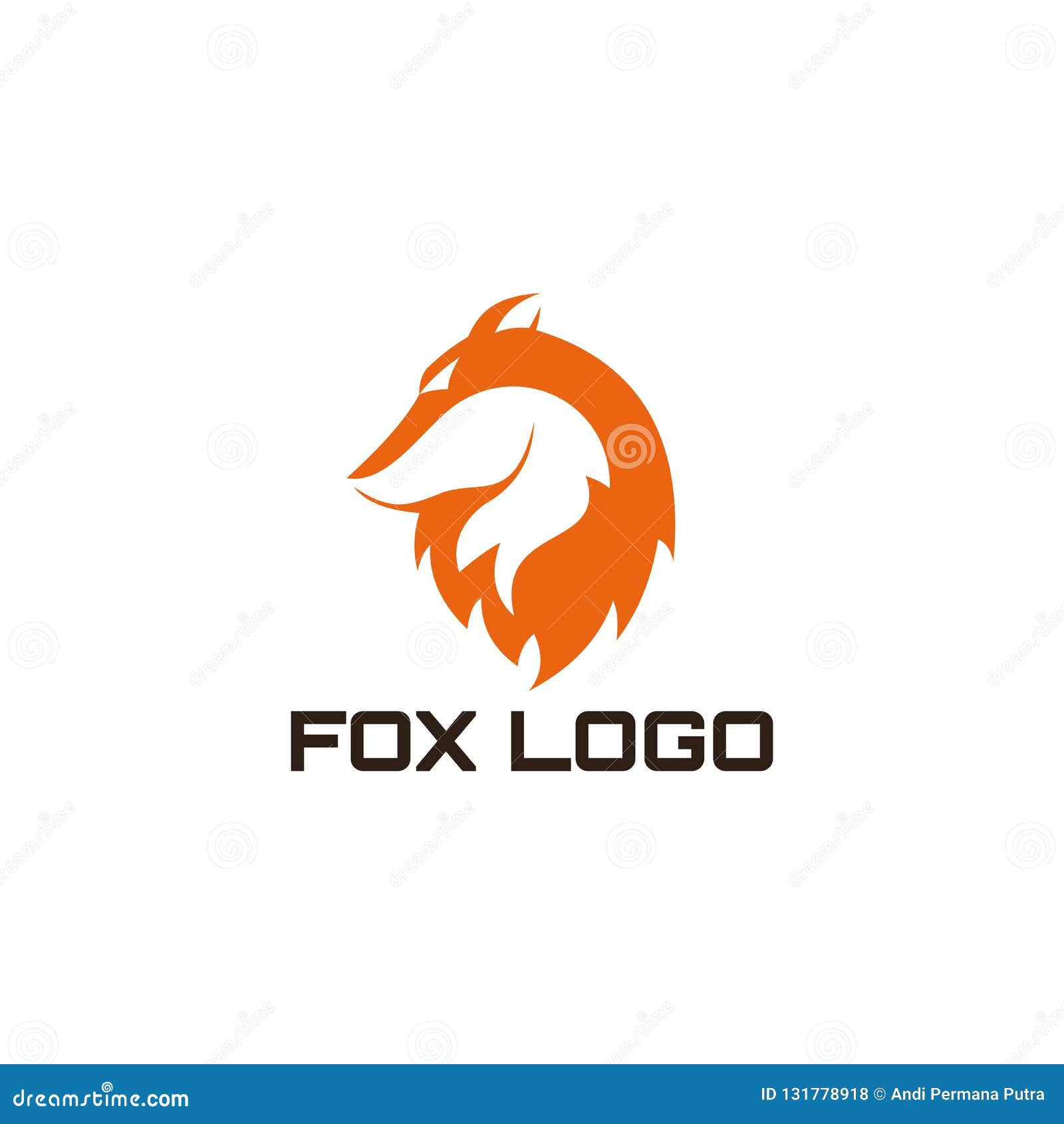 Fox Logo Vector Design Modern Stock Vector - Illustration of back, logo ...